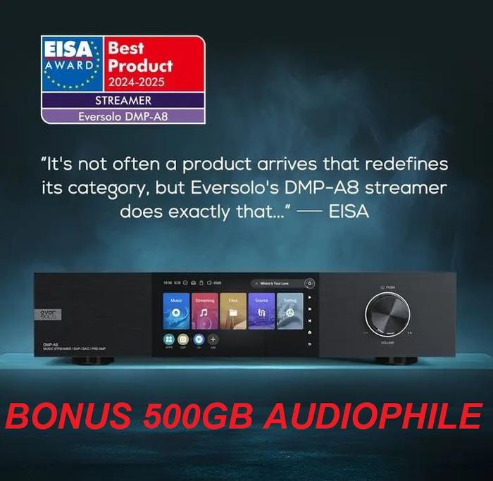 Jual Eversolo DMP A8 Music Streamer with AK4191EQ+AK4499EX DAC ...