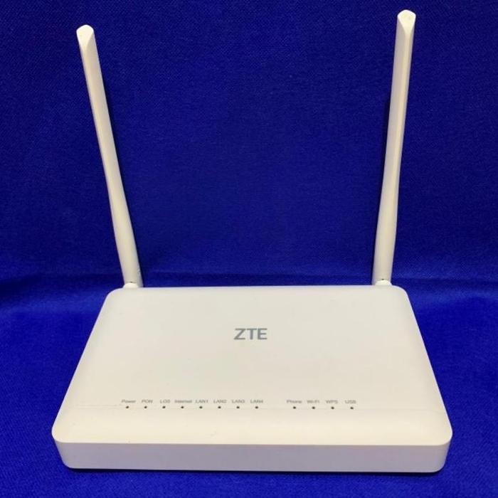 Jual PpT ZTE F670L ZXHN GPON ONT Wi-Fi Dual- Band Router & Adaptor ...