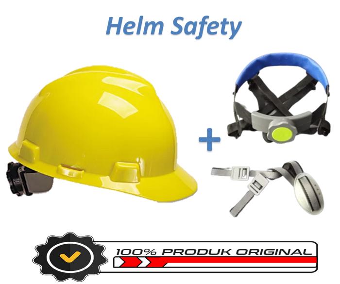 Promo Helm Safety Proyek V Gard Helm Safety Proyek Murah SNI Safety ...