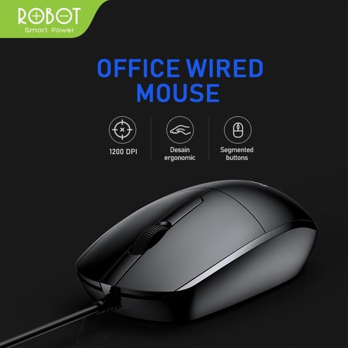 Jual Mouse ROBOT M102 Black Mouse ROBOT M102 Black - Kota Denpasar ...