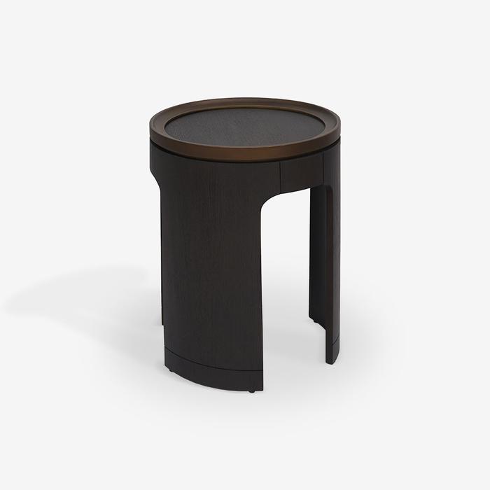 Promo KANA x Michael Lauw Luna - Side Table / Meja samping - Cokelat ...
