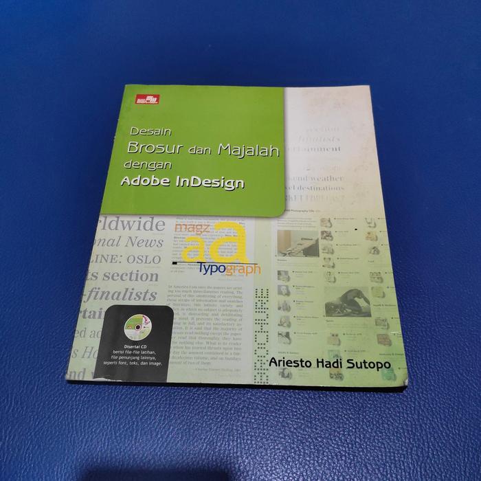 Jual DESAIN BROSUR DAN MAJALAH DENGAN ADOBE INDESIGN BUKU - Kota ...