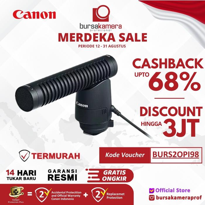 Promo Canon DM-E1 Directional Microphone GARANSI RESMI Cicil 0% 3x - Jakarta Pusat - Bursa ...