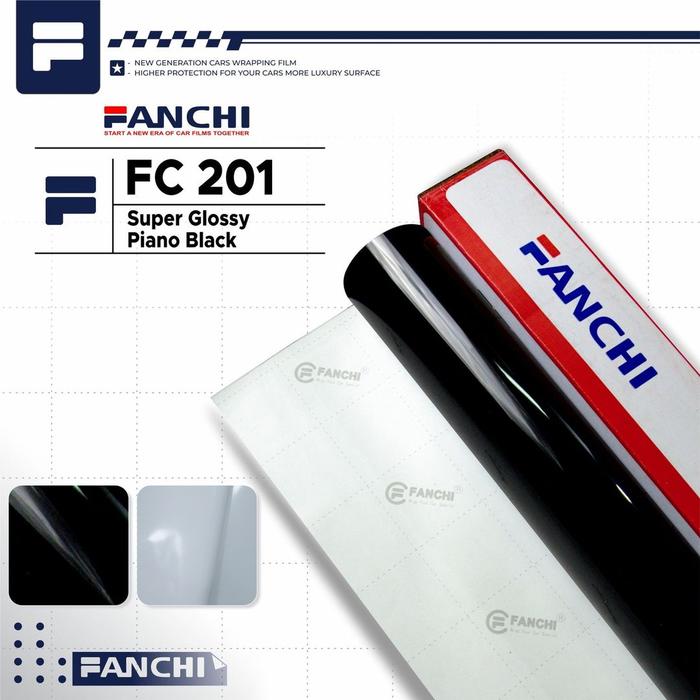 Jual 152cm Sticker Fanchi Super Gloss Glossy Series Premium Wrap 152cm ...