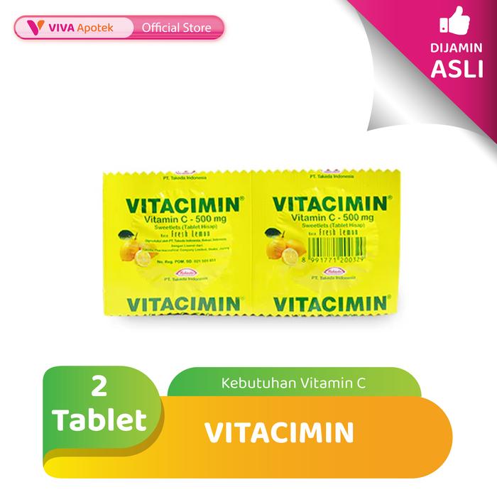 Promo Vitacimin untuk Kebutuhan Vitamin C (2 Tablet) - Jakarta Barat ...