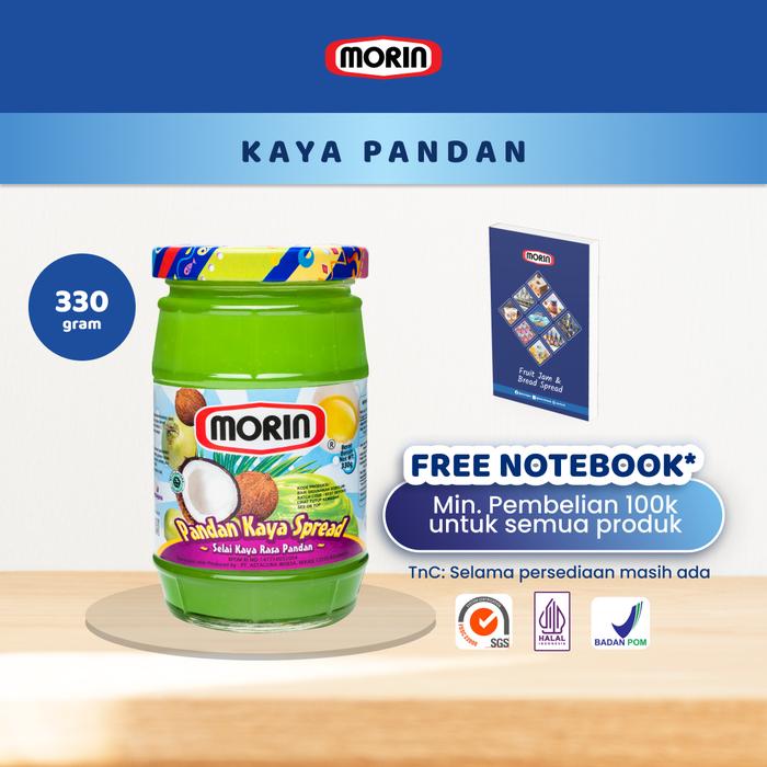 Jual Morin Selai Pandan Kaya 330 Gr - Jakarta Timur - Morin Official ...