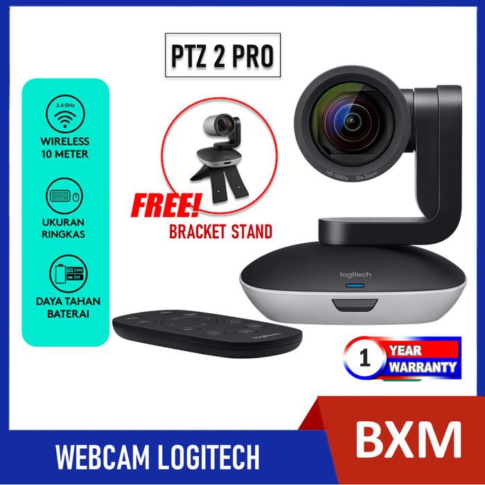 Promo Webcam Logitech PTZ Pro 2 Camera Video Conference Camera 1080p HD ...