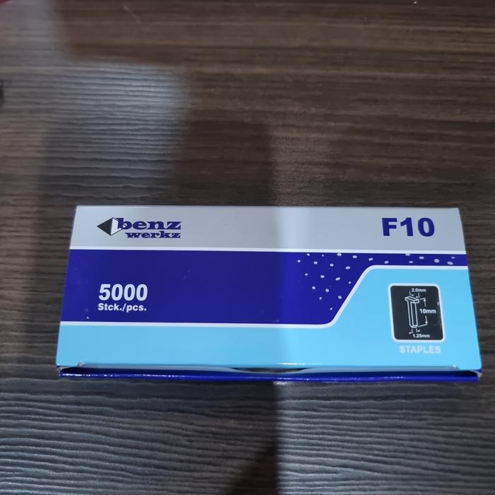 Jual ISI STAPLES PAKU TEMBAK ANGIN LURUS F10 / ISI STAPLES ANGIN LURUS ...