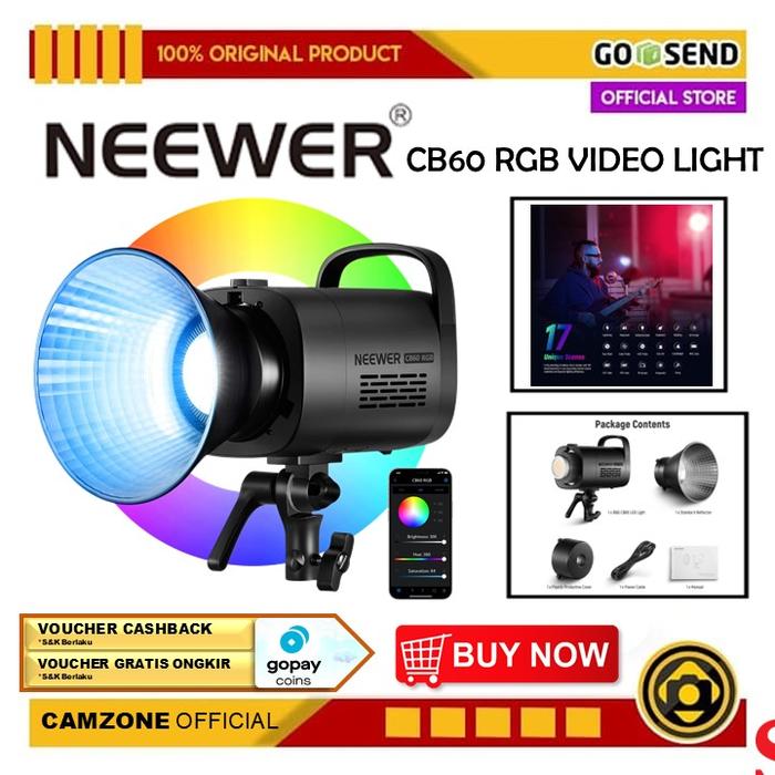 Promo Neewer CB60 RGB 70W CRI 97+ LED Video Light LED Monolight Cicil 0% 3x - Jakarta Selatan ...
