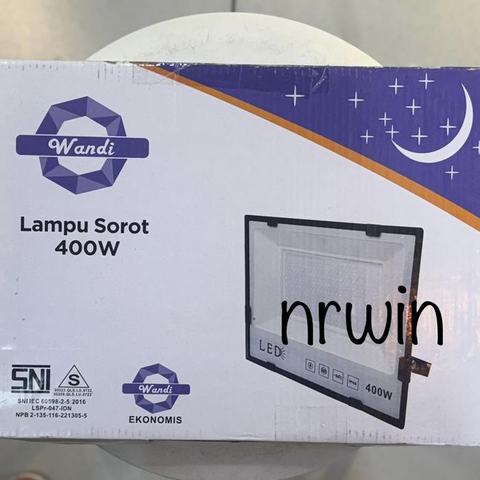 Jual Lampu Sorot Wandi 400 Watt LED SNI IP66 - Jakarta Barat - NRwin ...
