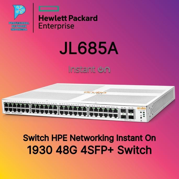 Jual HPE ARUBA JL685A Aruba Instant On 1930 48G 4SFP+ Switch - Jakarta ...