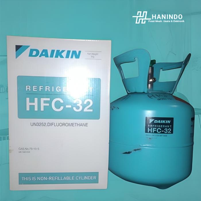 Jual Freon Daikin R32 HFC 32 - 3kg - Freon Daikin R32 - Jakarta Pusat - HANINDO MESIN JKT ...