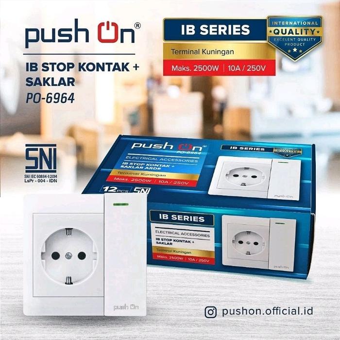 Promo Saklar 2 Inbow Switch On Off Sakelar Lampu Colokan Soket Listrik ...