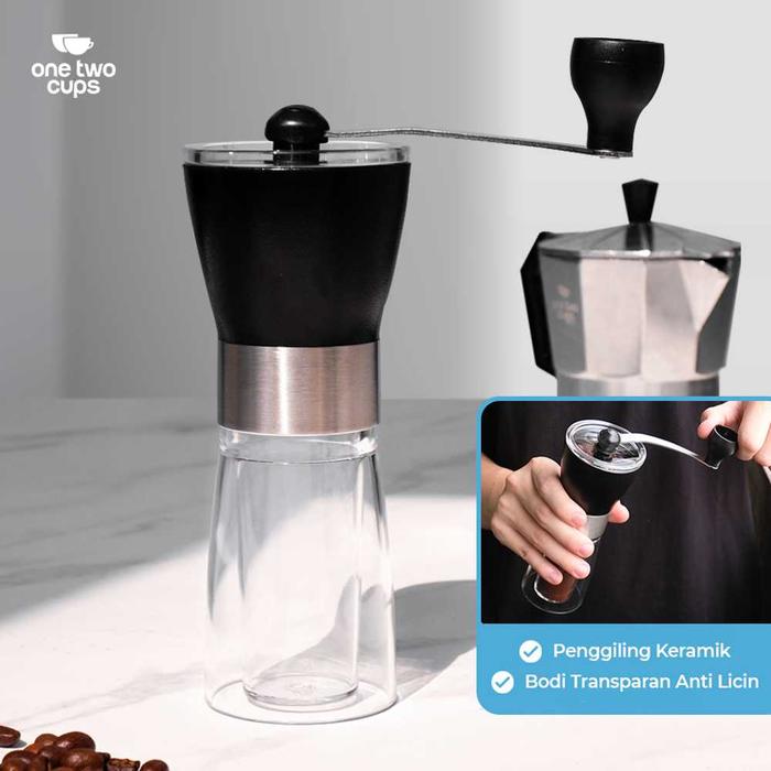 Promo Alat Penggiling Kopi Manual Adjustable - Coffee Grinder dengan ...