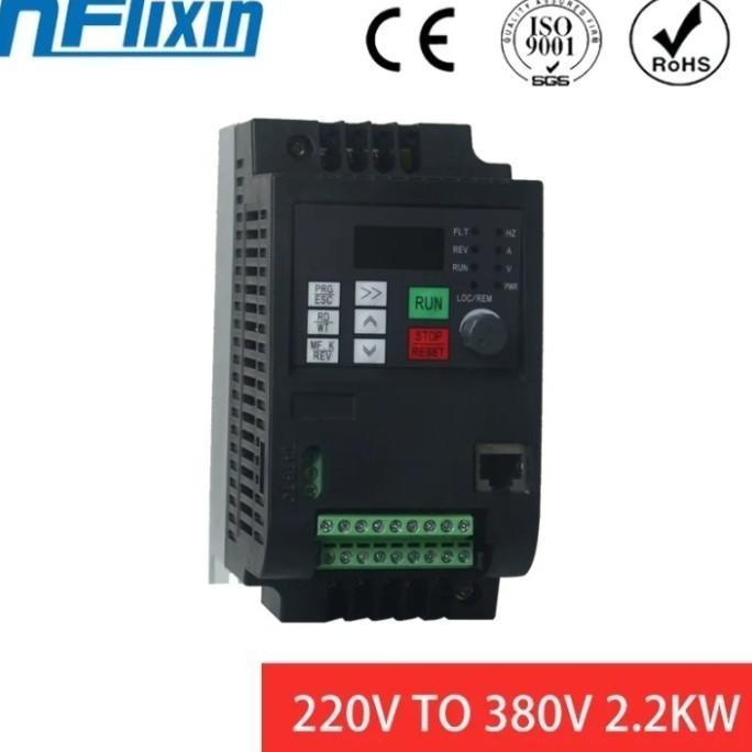 Jual ! VFD INVERTER 4KW 5,5HP, INPUT 220V 1 PHASE DAN OUTPUT 380V 3 ...