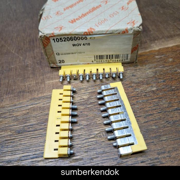 Jual JUMPER WEIDMULLER WQV 4/10 CONECTOR TERMINAL BLOCK - Jakarta Pusat ...