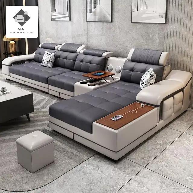 Jual Sofa kain later L ruang tamu modern - Kota Bekasi - Geo Sofa | Tokopedia