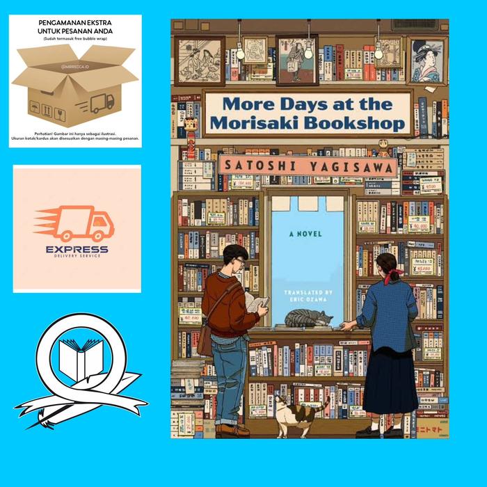 Jual More Days at the Morisaki Bookshop by Satoshi Yagisawa (English ...