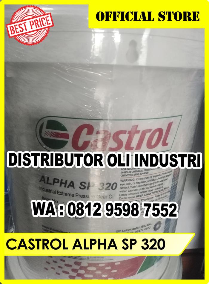 Jual CASTROL ALPHA SP 320 ( PREMIUM OLI GEAR - 5 LITER ) - Kota ...