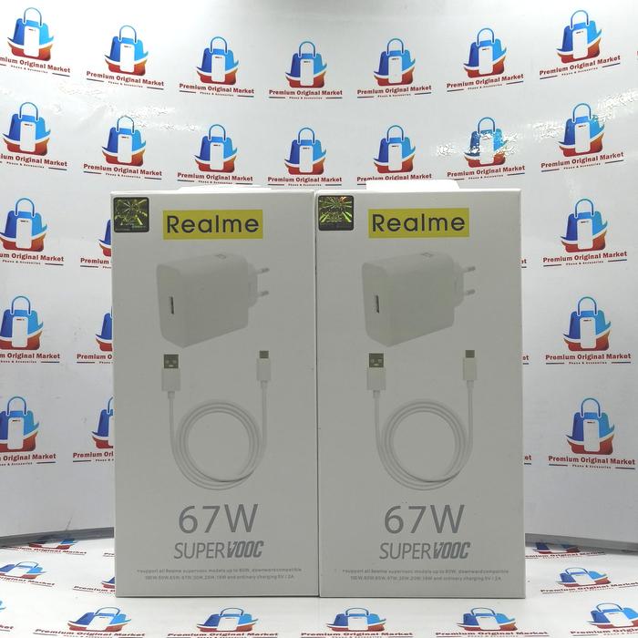 Jual CHARGER REALME TYPE C SUPER VOOC 67W ORIGINAL 100% FAST CHARGING ...