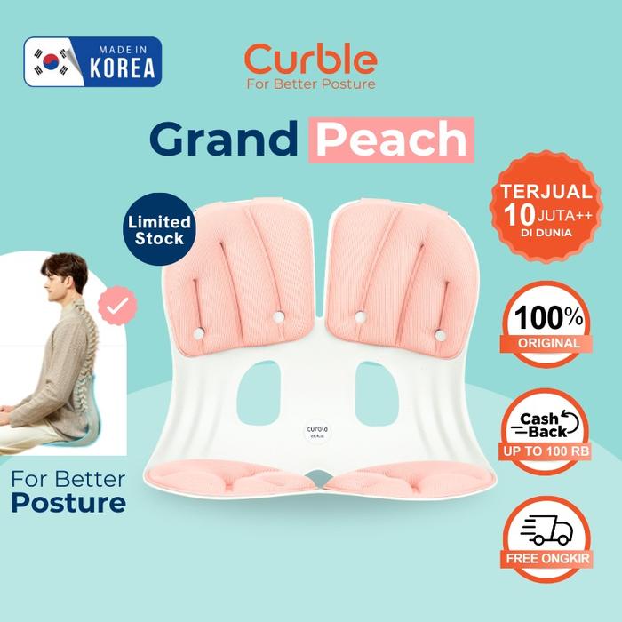 Promo Curble Posture Chair Grand - Peach Cicil 0% 3x - Jakarta Timur - Curble Indonesia Official ...