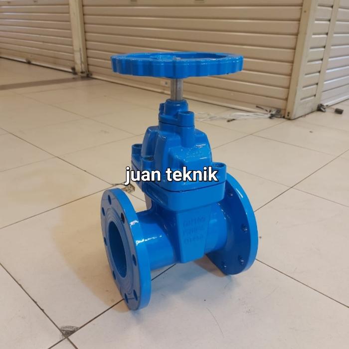 Jual gate valve resilient 11/2" inch dn40 pn16 gate valve disc epdm ...
