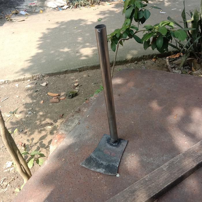 Jual cangkul kebun taman kecil pacul mini gagang besi 40cm kokoh kwat ...