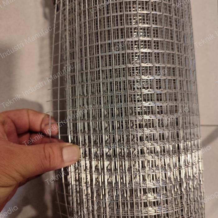 Jual Kawat Wire Mesh Galvanis 1mm x 12mm x 12mm kawat Ayam per 1 meter ...