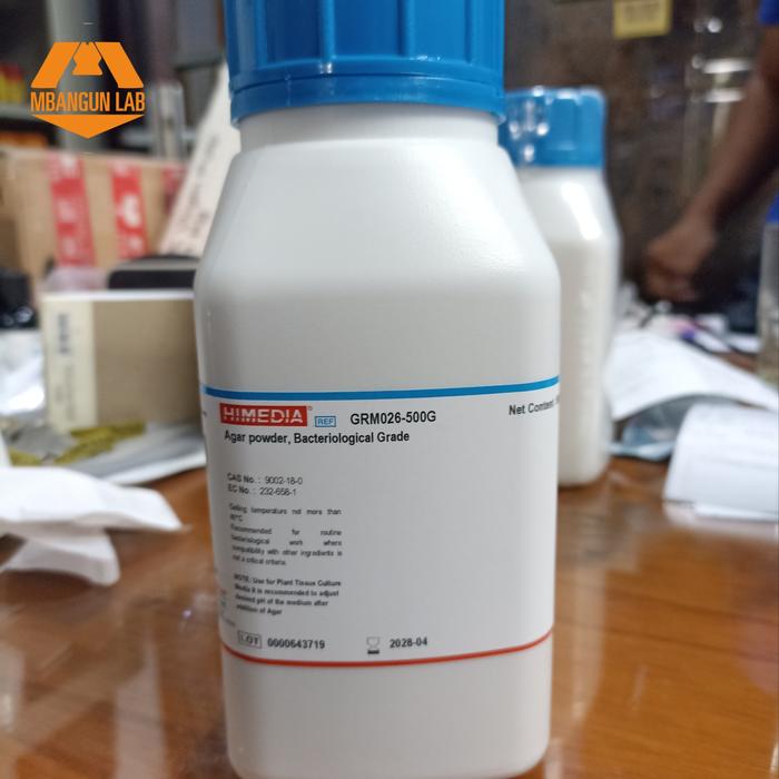 Jual Agar powder, Bacteriological grade, himedia ecer 100g - Kota Depok ...