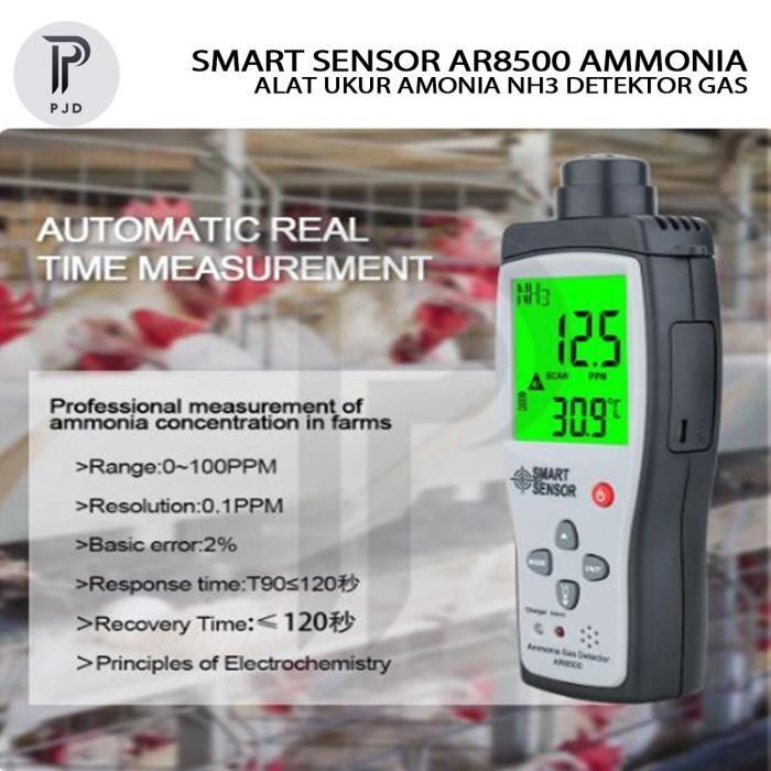 Jual PROMO SMART SENSOR AR8500 AMMONIA MONITOR GAS DETECTOR ALAT UKUR ...