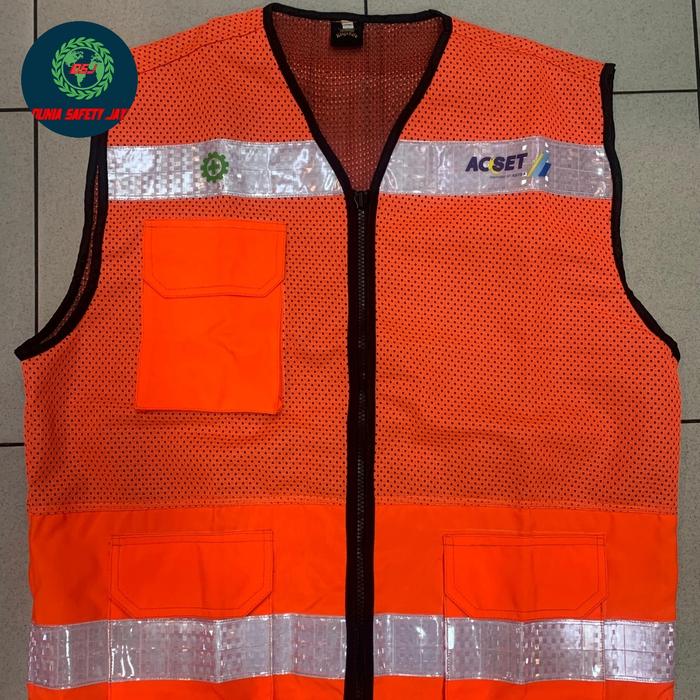 Jual SAFETY VEST CUSTOM SABLON / ROMPI SAFETY/ROMPI PROYEK - Jakarta ...