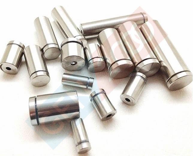 Jual Advertising Sign Board Fitting Glass Holder Stainless 19 X 50 Mm ...