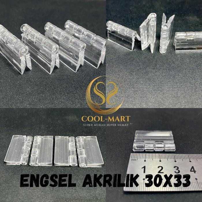 Jual ENGSEL ACRYLIC TRANSPARAN 25X33MM 30X33MM 45X33MM 42X65MM - 30X33 ...