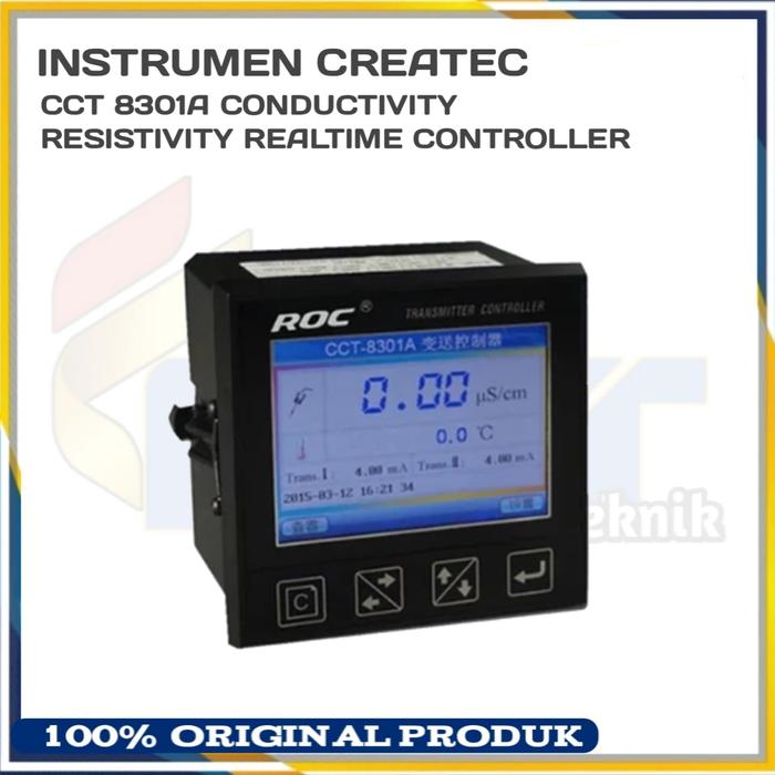 Jual alat ukur air Instrument Createc CCT 8301A Conductivity Resistivity Realtime Controller ...