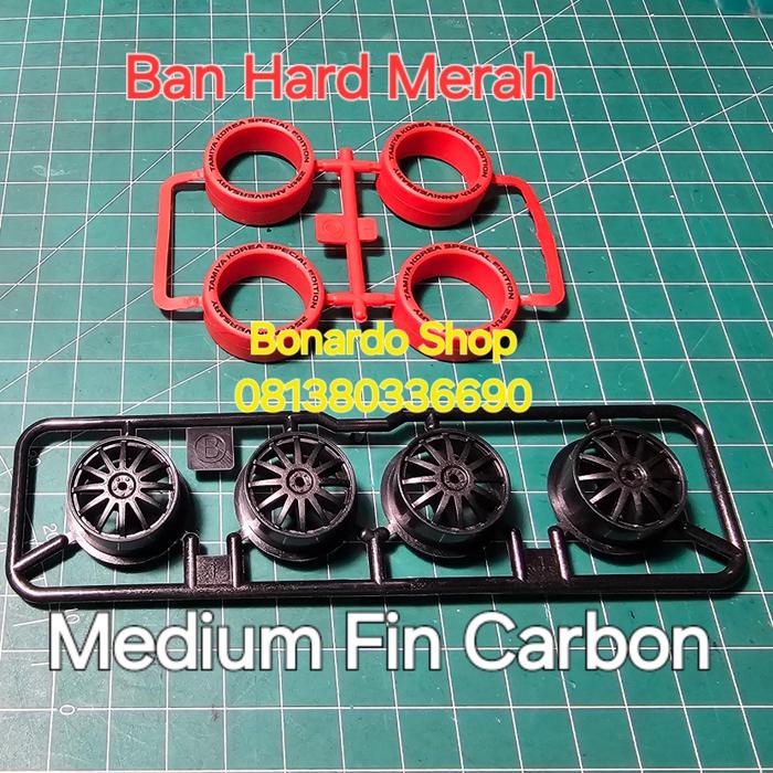 Jual Tamiya Spesial Part - Mini 4WD Medium Hard Tires Ban Hard Medium ...