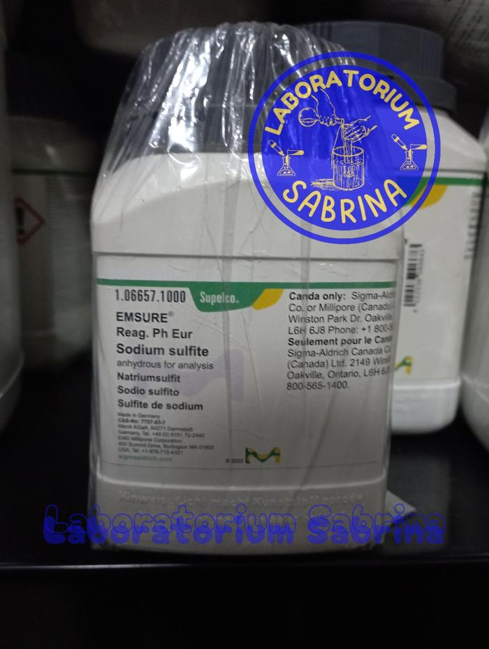 Jual Sodium Sulfite / Na2SO3 PRO ANALIS Merck 106657 REPACK 1gr - Kab ...
