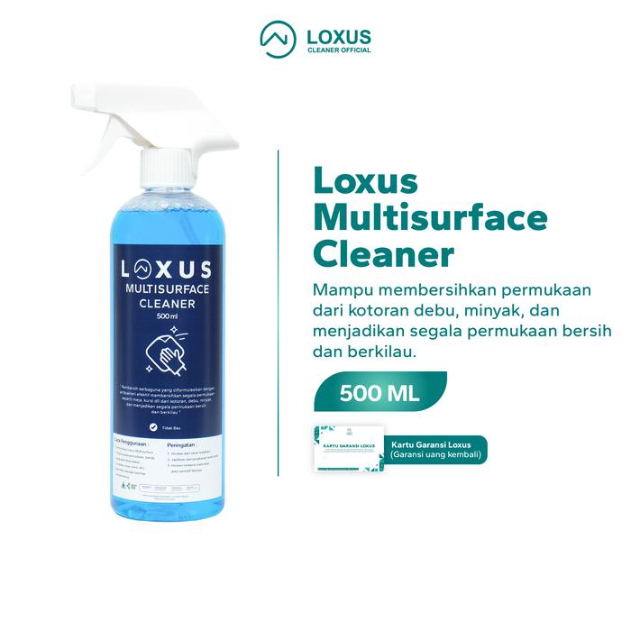 Jual Loxus Multisurface Cleaner Pembersih Kaca Meja Dapur Dari Minyak ...