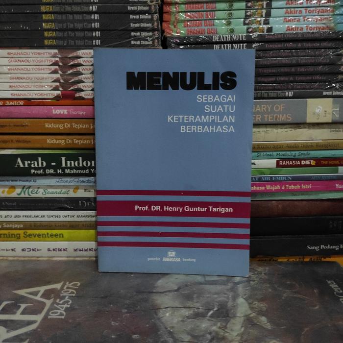 Jual Buku Original MENULIS sebagai suatu keterampilan berbahasa Prof DR ...