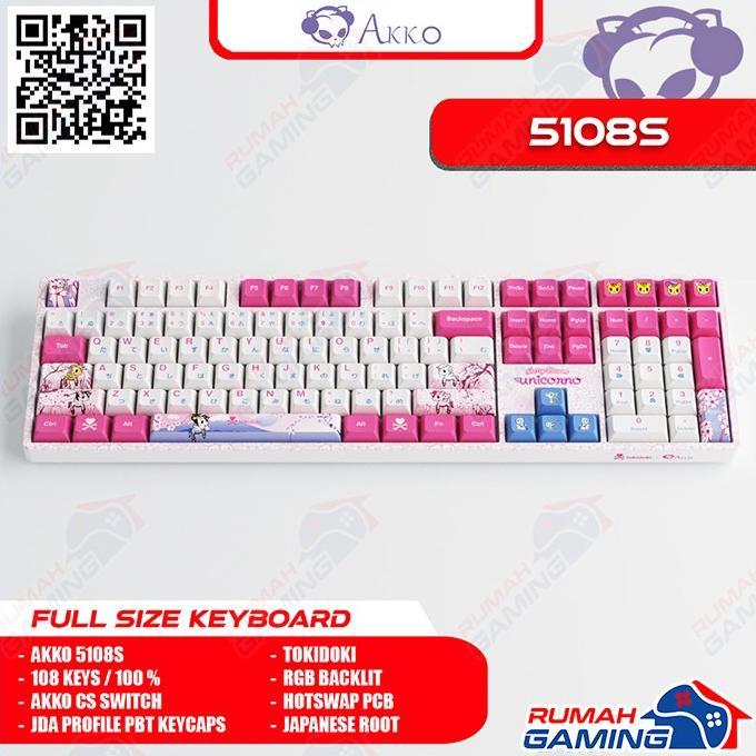 Jual [New] Mechanical Keyboard - Akko 5108S - 100% - Rgb - Hotswap ...