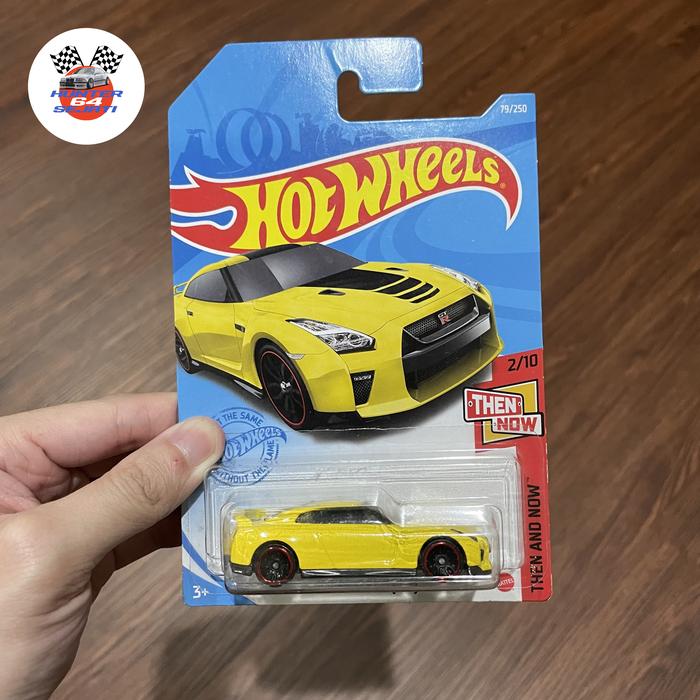 Jual Hot Wheels 17 Nissan GTR R35 Kuning (HW Then & Now) - Kota ...