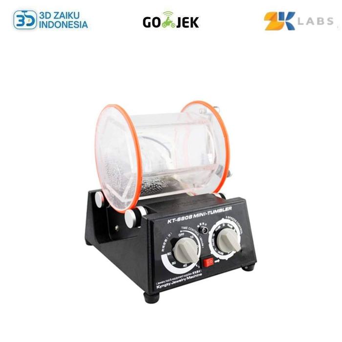 Jual ZKLabs Jewellery Polishing Machine Gold Silver Small Rolling Drum Tumbler 5 Speed 150W 220V ...