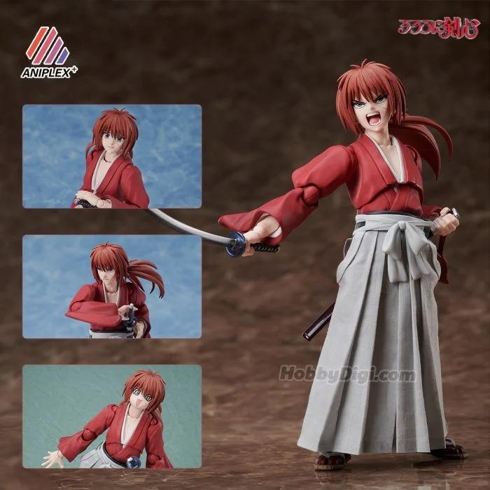 Jual ANIPLEX BUZZMOD SAMURAI X KENSHIN HIMURA FIGURE 1/12 SKALA SHF ...