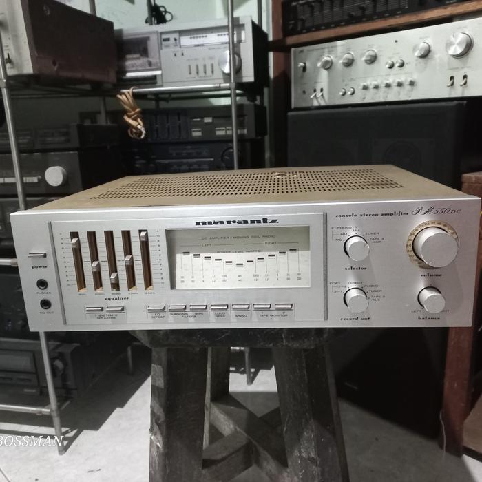Jual Amplifier integrated MARANTZ PM 550DC - Kota Surakarta - Tama BossMan | Tokopedia