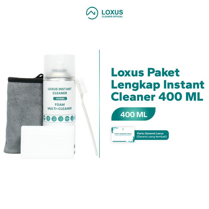 Jual Loxus Paket Lengkap Instant Cleaner 400ml - Kota Bekasi - Loxus ...