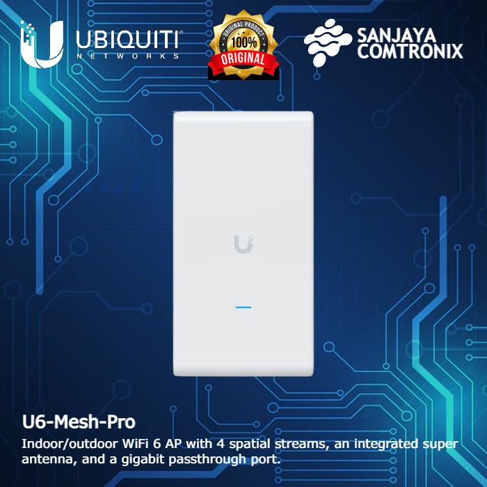 Jual UBIQUITI U6-MESH-PRO Indoor/outdoor WiFi 6 AP with 4 spatial ...