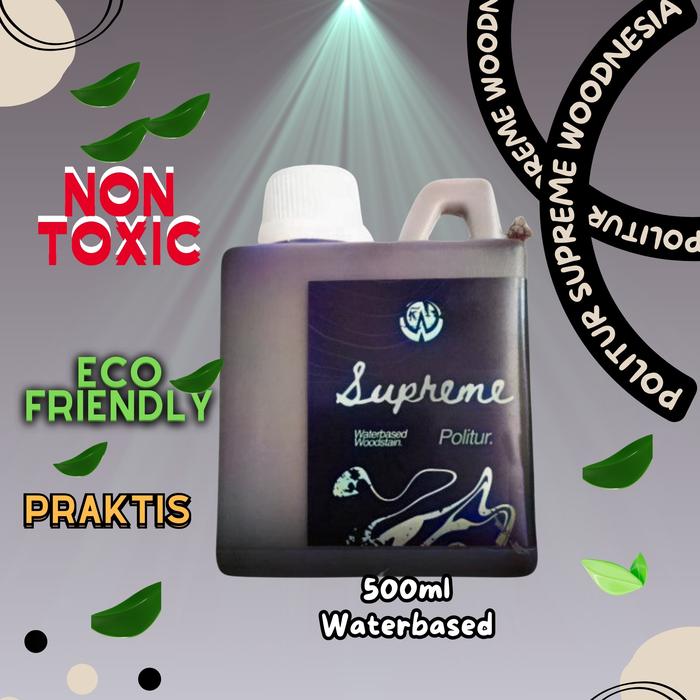Promo Cat Politur Plitur Supreme Woodnesia Pelitur Waterbased Pengkilap ...