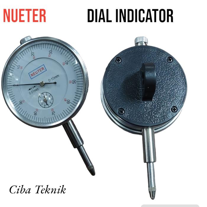 Jual Dail / Dial Indicator NEUTER Resolusi 0,01mm 0-10m jarum ukur ...