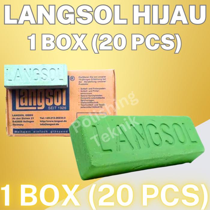 Jual Batu Poles Stainless Hijau LANGSOL 1 DUS ISI 20 - Jakarta Utara ...