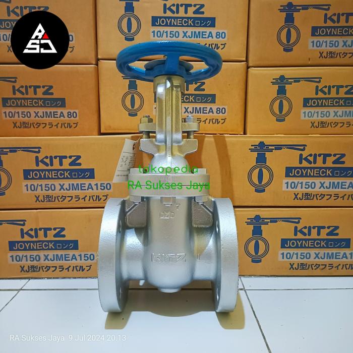 Jual Gate valve kitz 3 inch fcl class jis 10k original 100% - Jakarta Utara - RA Sukses Jaya ...