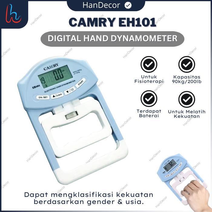 Jual Camry Electronic Hand Dynamometer Grip Power Measure - Jakarta ...